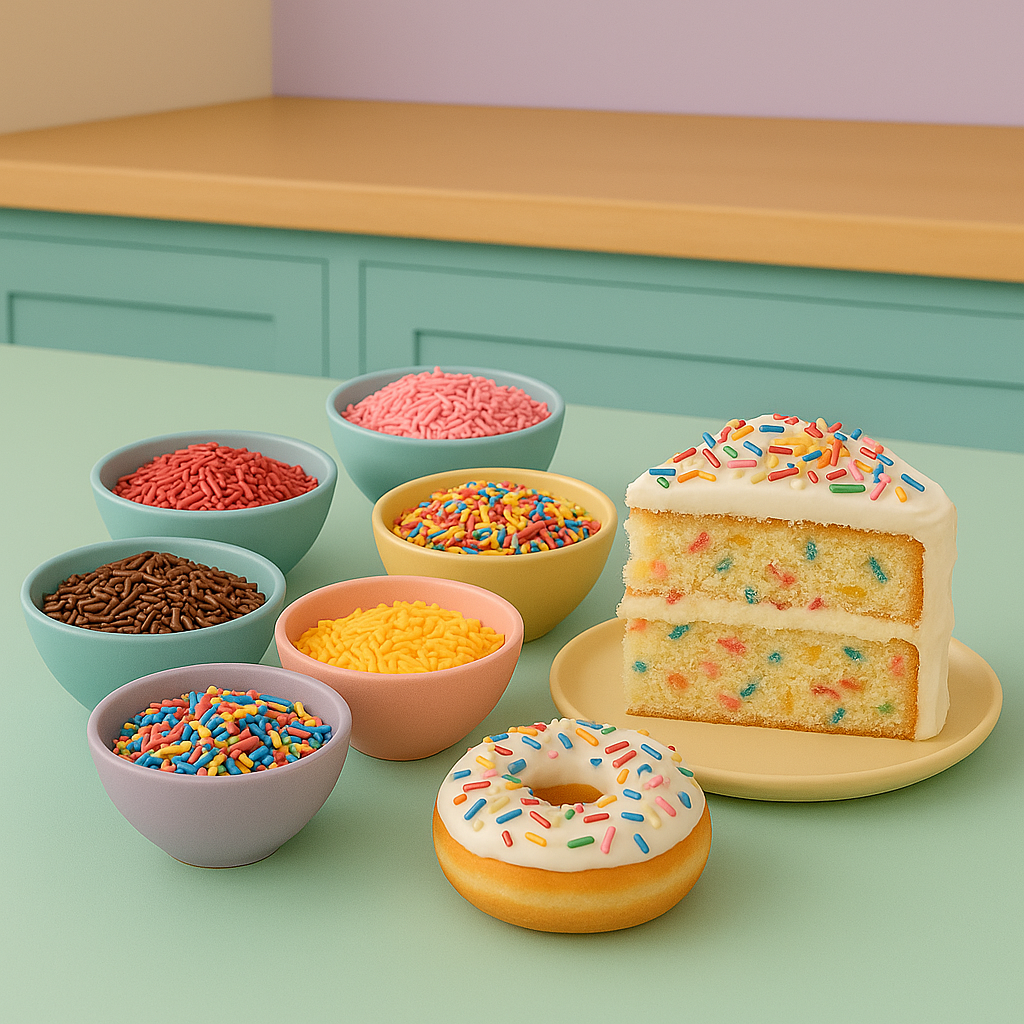 Vermicelli Sprinkles – Sprinkles bake and party supplies