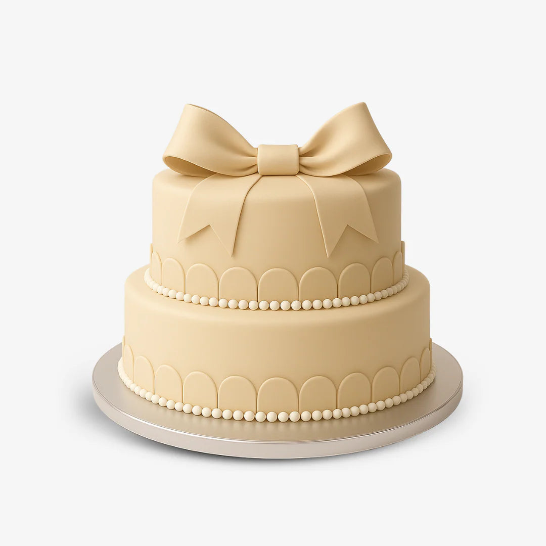 Prepacked Premium Fondant 1kg Beige – Sprinkles bake and party supplies