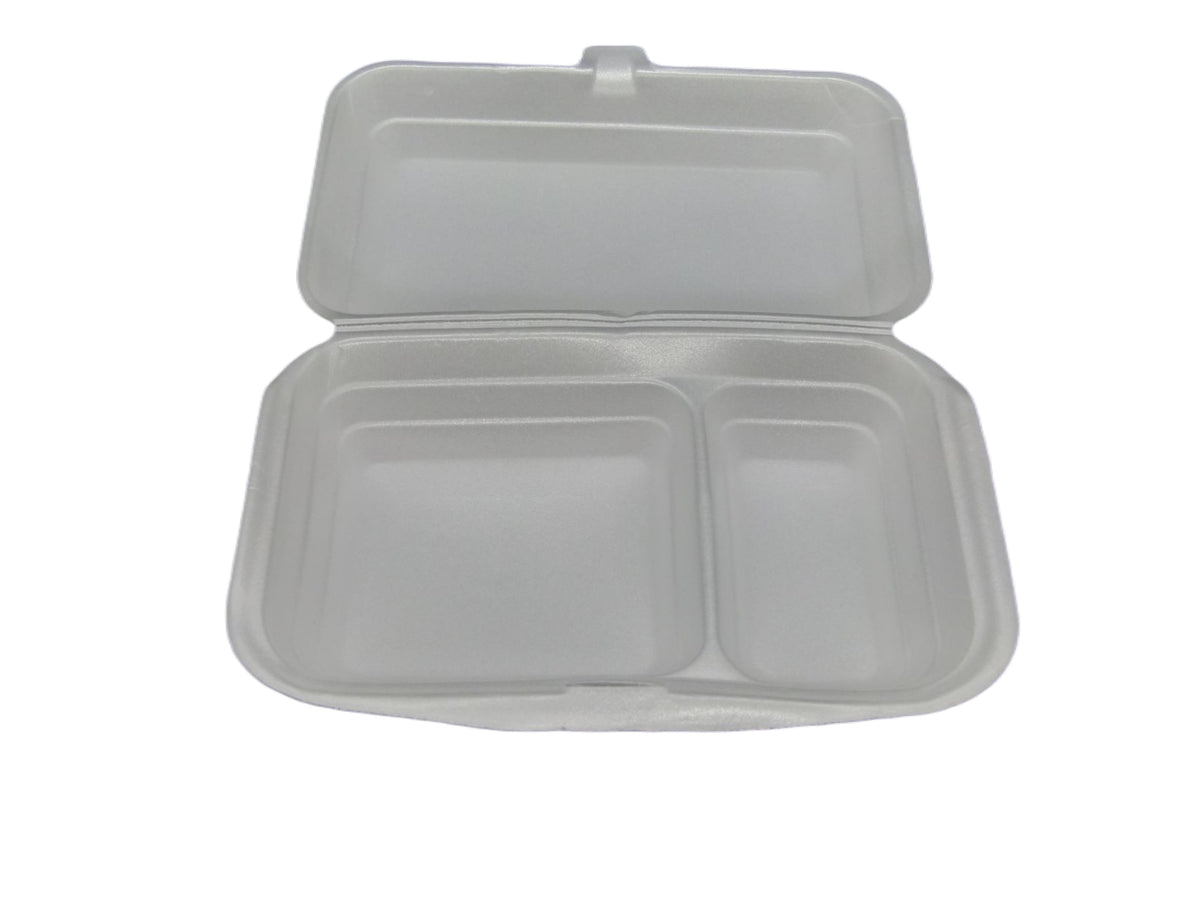 Styro (40) Dinner Box With Division 6pcs – Sprinkles bake and party ...