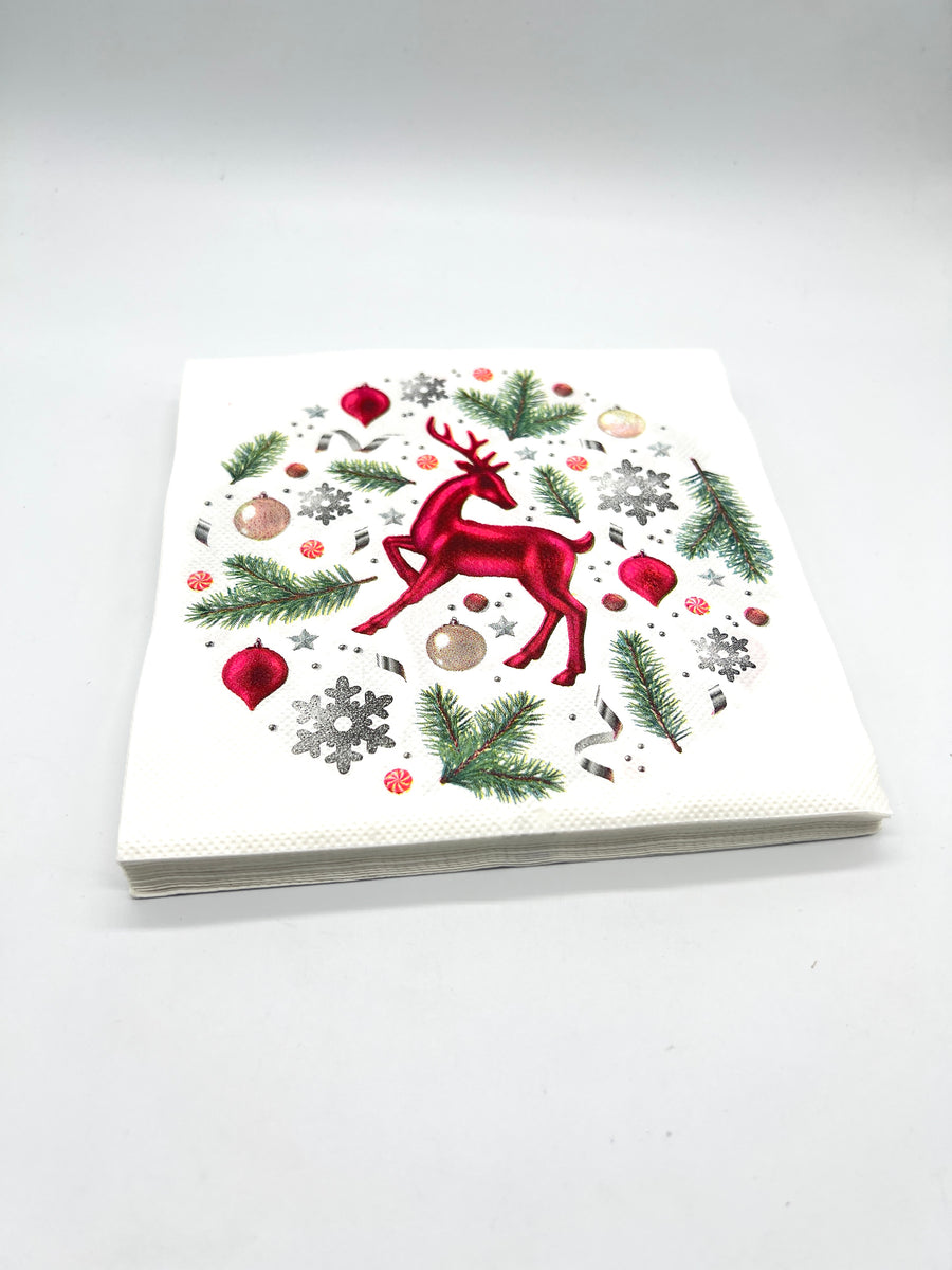 Christmas 2292 Serviettes 20pcs – Sprinkles bake and party supplies