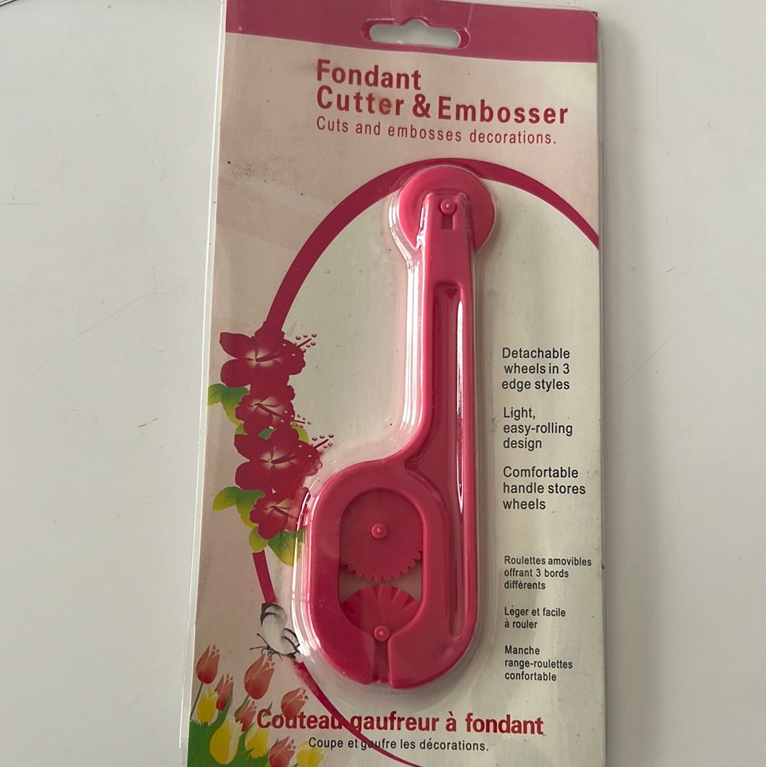 Fondant Cutter & Embosser – Sprinkles bake and party supplies