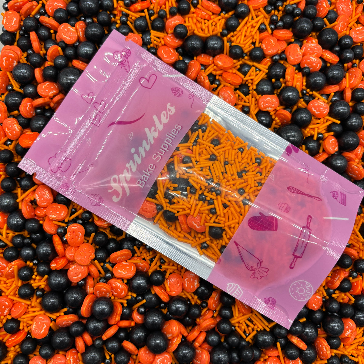 Sprinkles Mix - Halloween Orange 50g – Sprinkles bake and party supplies