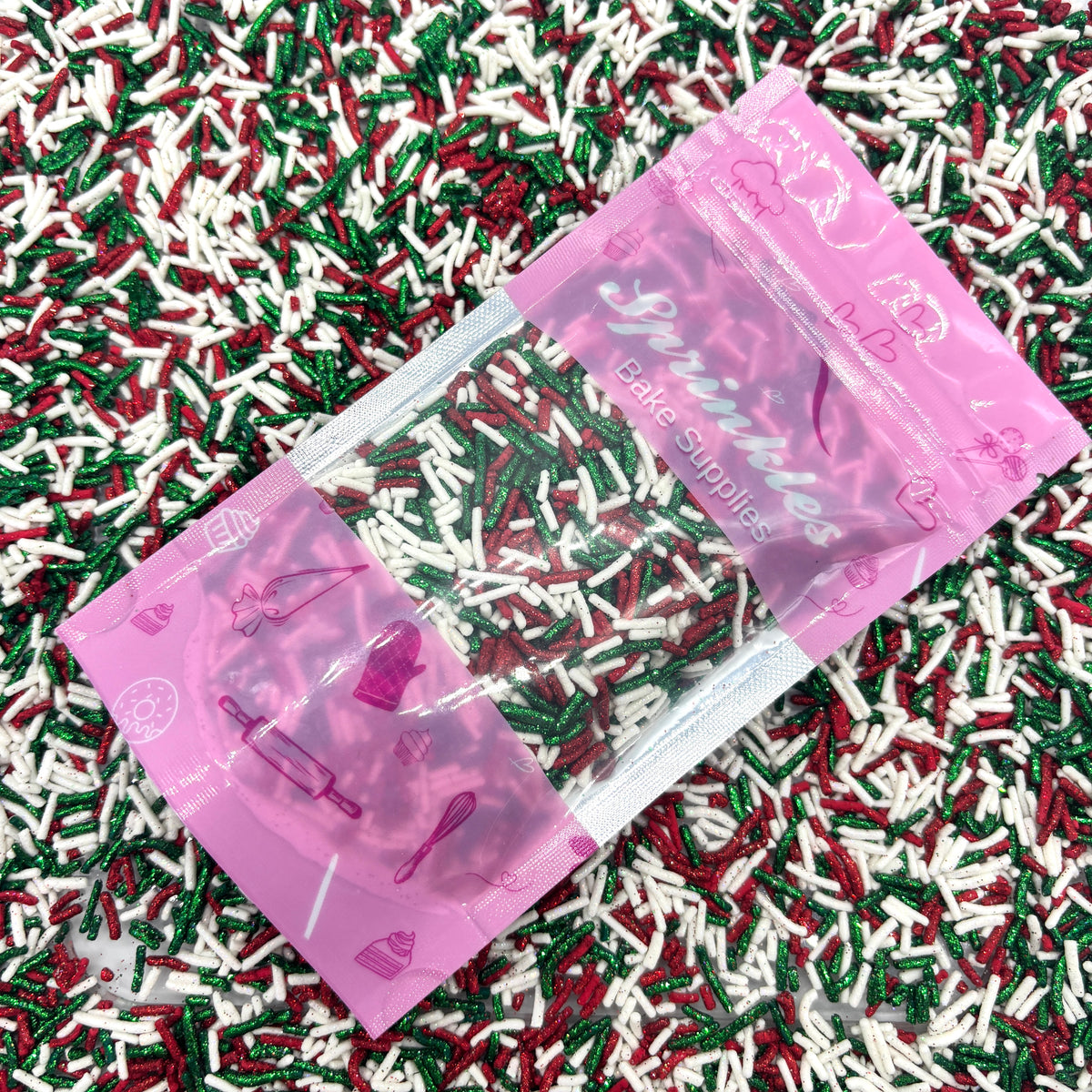 Vermicelli Christmas Sparkle 200g – Sprinkles bake and party supplies