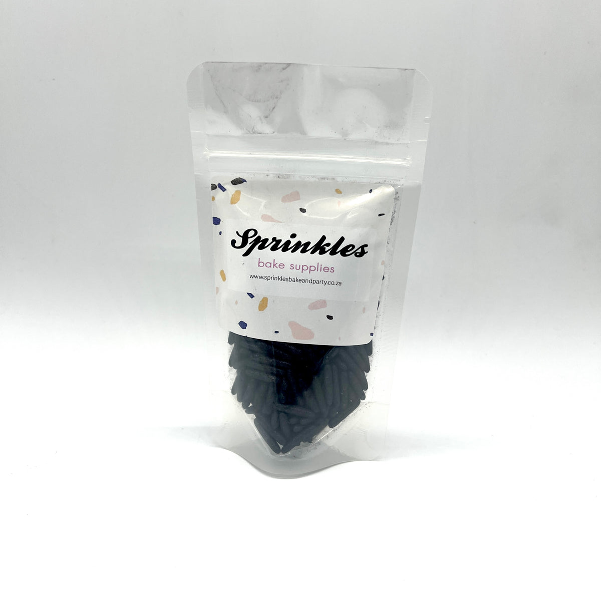 Mini Rods SS- Black 50g – Sprinkles bake and party supplies