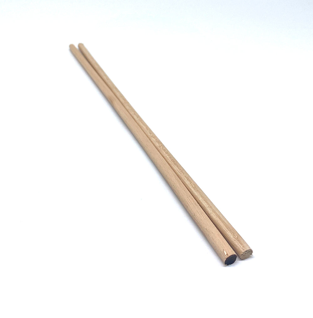 Single Wooden Dowels Big 30cm x 0.6cm – Sprinkles bake and party supplies